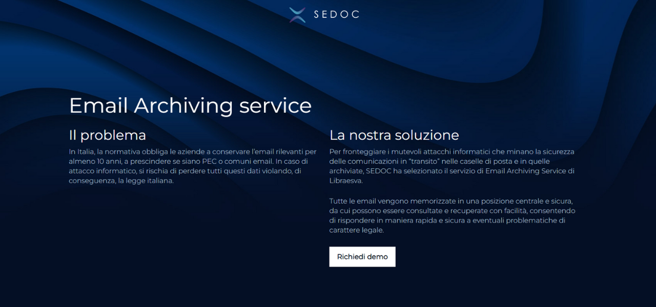 Email Archiving Service | Sedoc Digital Group